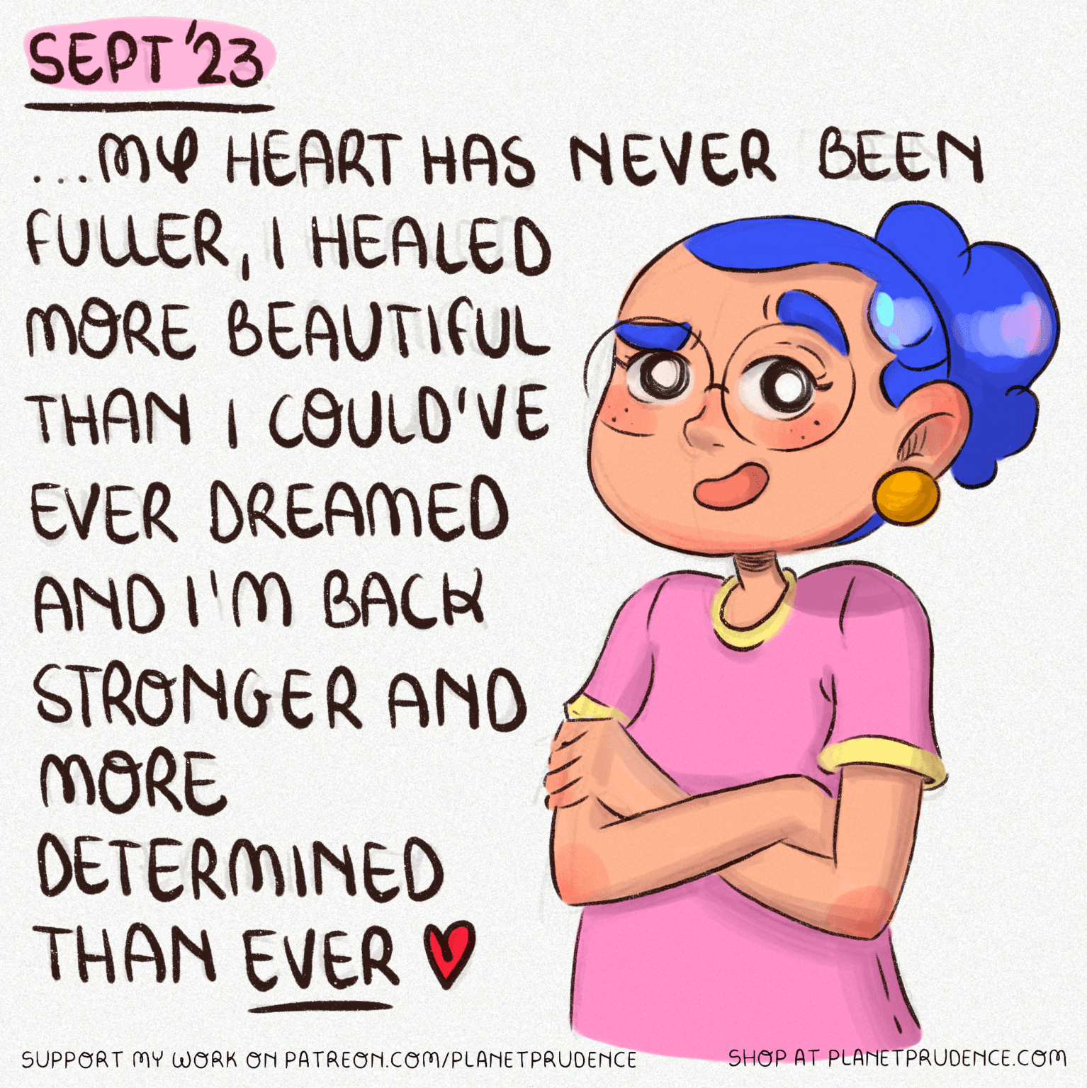 Comeback comic: what happened this past year - Planet Prudence